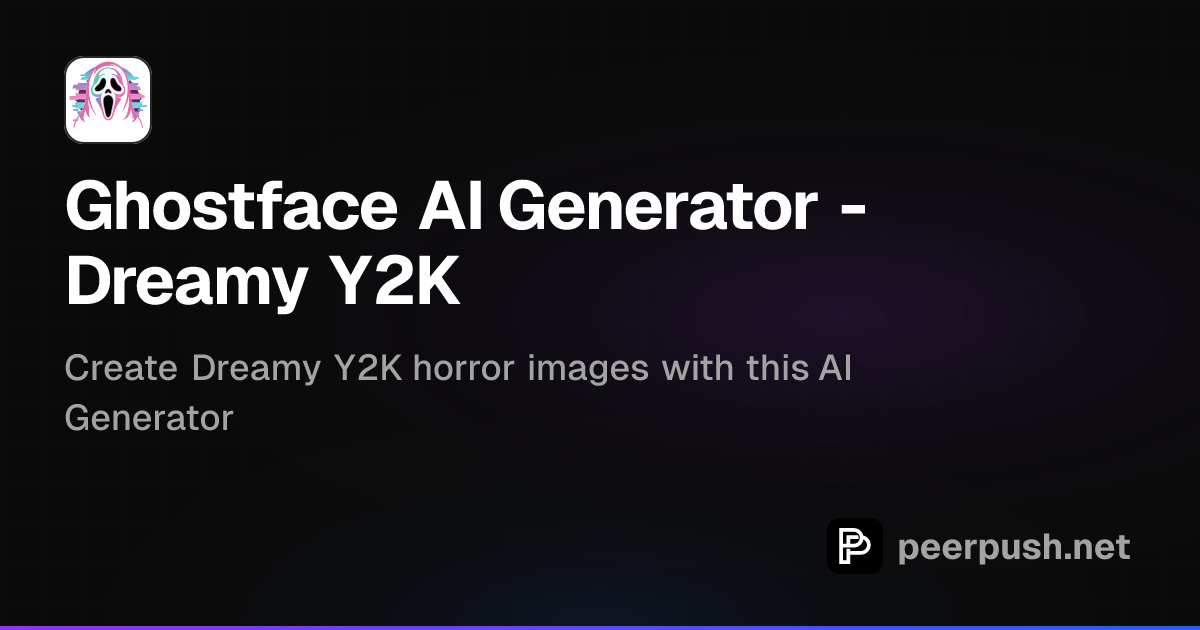 Ghostface AI Generator - Dreamy Y2K - Create Dreamy Y2K horror images ...
