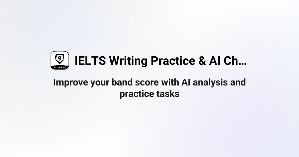 IELTS Writing Practice & AI Checker | PeerPush