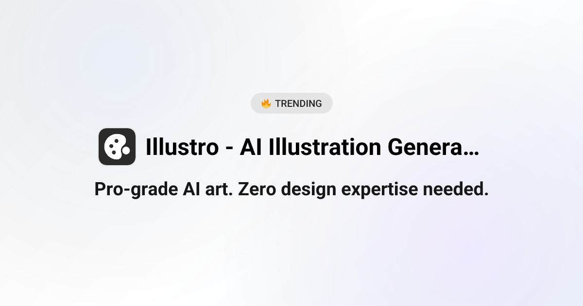 Illustro - AI Illustration Generator | PeerPush
